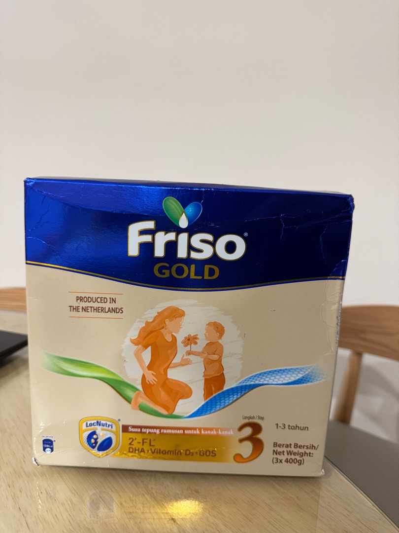Friso Gold Step 3 Milk Formula 1.2kg, Babies & Kids, Nursing & Feeding ...