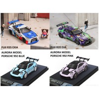 Fuji 1/64 Pandem Rocket Bunny GT-R R35 Exia Evanngelion Eva Racing ...