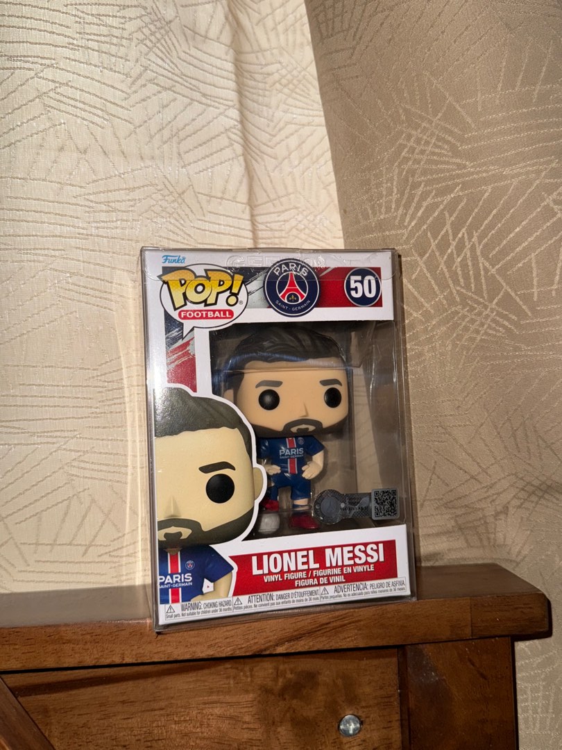 Funko Pop Lionel Messi, Hobbies & Toys, Toys & Games on Carousell