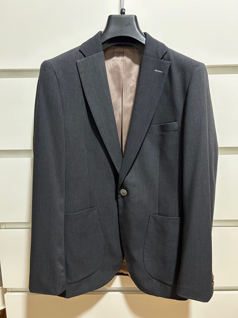 G2000 Men Blazer Textured (48 Smart Fit), Men's Fashion, Coats, Jackets ...