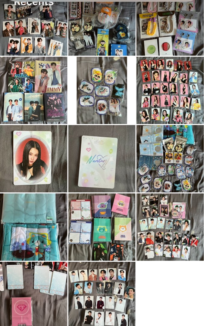 GMMTV OFFICIAL MERCH CLEARANCE 🥳 (collectibles, secret card, gasha ...