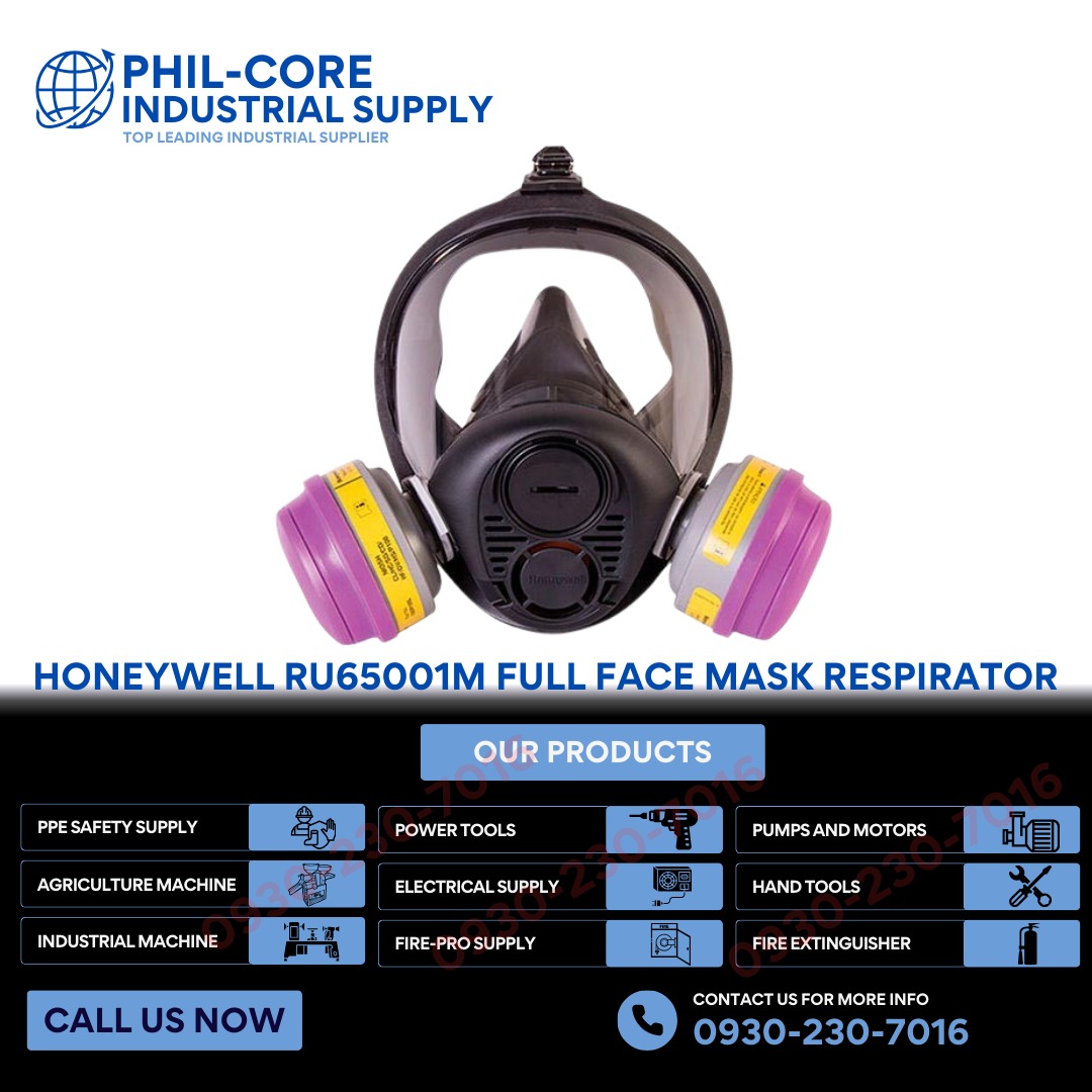 Honeywell N75003l Cartridge for Organic Vapors and Acid Gas, Full Face ...