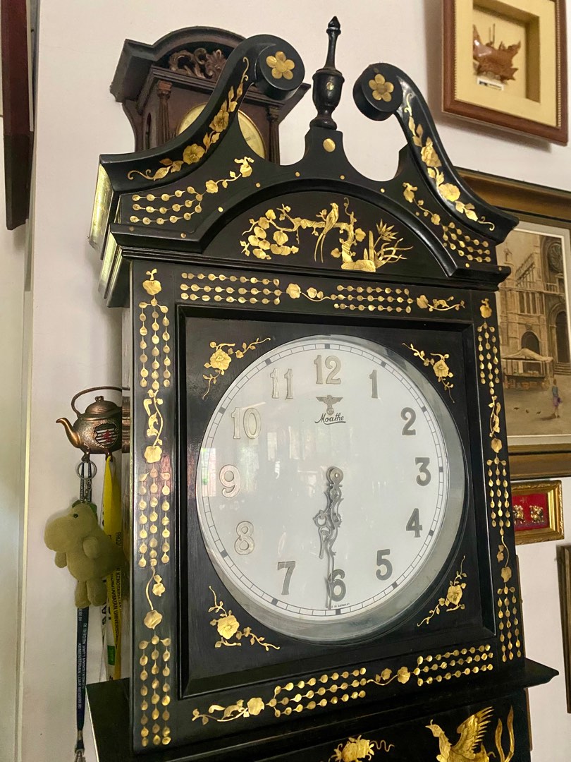 Jam Antik Moathe (Made in Germany) Grandfather Clock, Antik, Jam ...