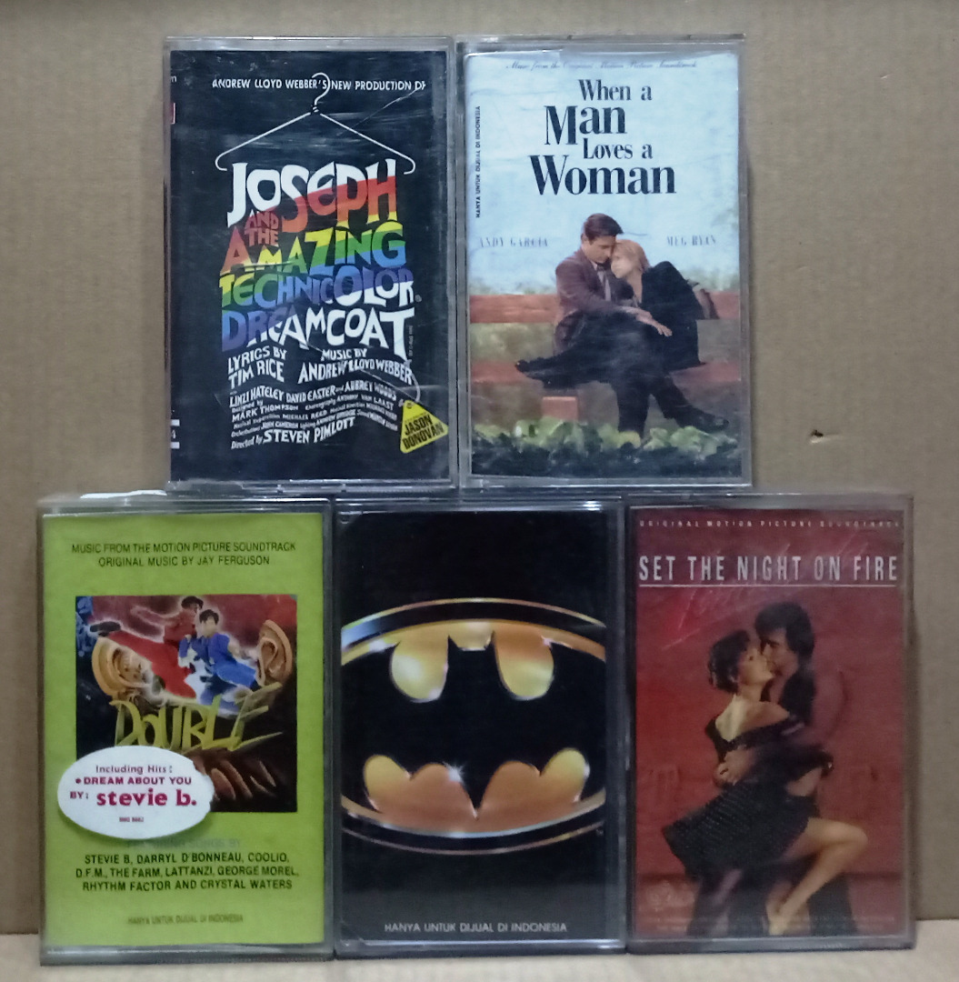 KASET SOUNDTRACK - PAKET 5 KASET, Musik & Media, CD, DVD & Lainnya di ...