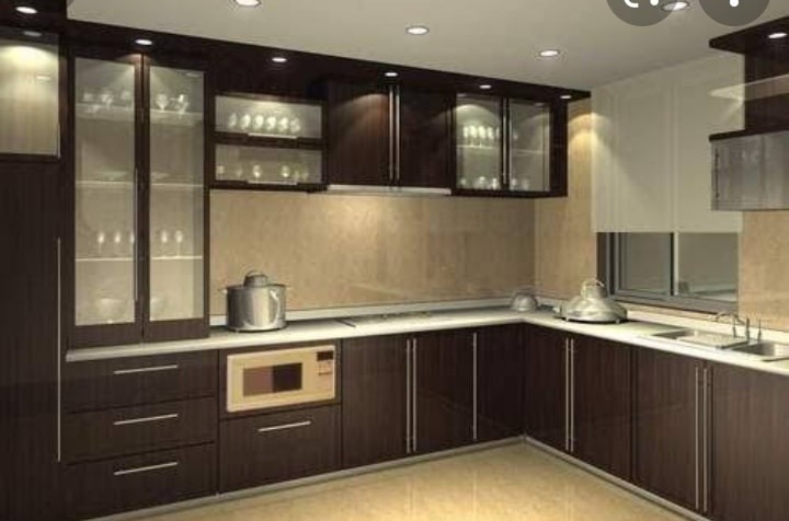 kitchen modular cabinet, Furniture & Home Living, Office Furniture ...