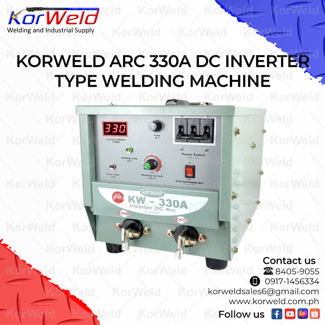 KORWELD ARC 330A DC INVERTER TYPE WELDING MACHIINE, Everything Else, Others on Carousell