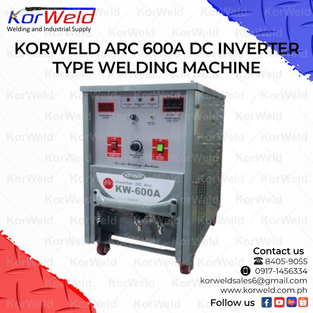 KORWELD ARC 600A DC INVERTER TYPE WELDING MACHINE, Everything Else, Others on Carousell