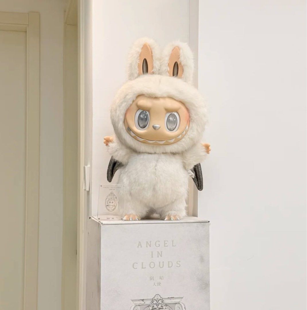 Labubu angel in clouds, Hobbies & Toys, Toys & Games on Carousell