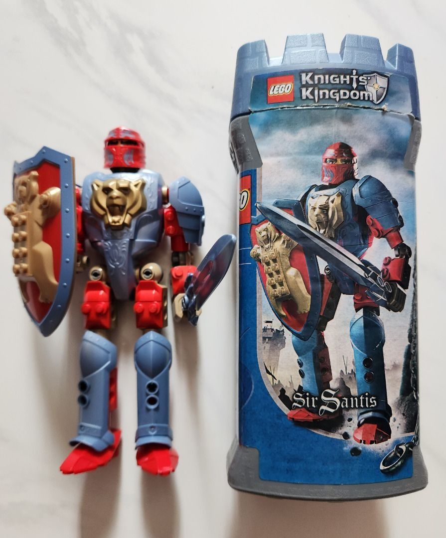 Lego Castle Knights Kingdom 2 Sir Santis 8794 , Lego Bionicle Vahki ...