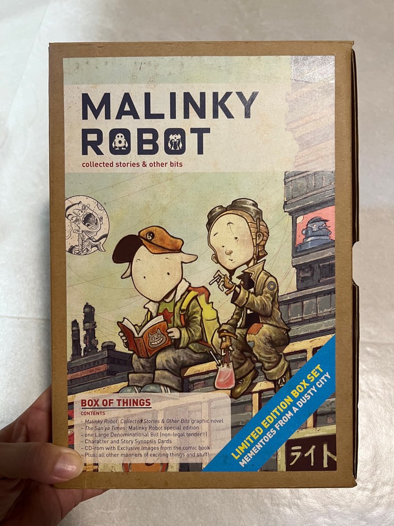 Malinky Robot Limited Edition box set, Hobbies & Toys, Books ...