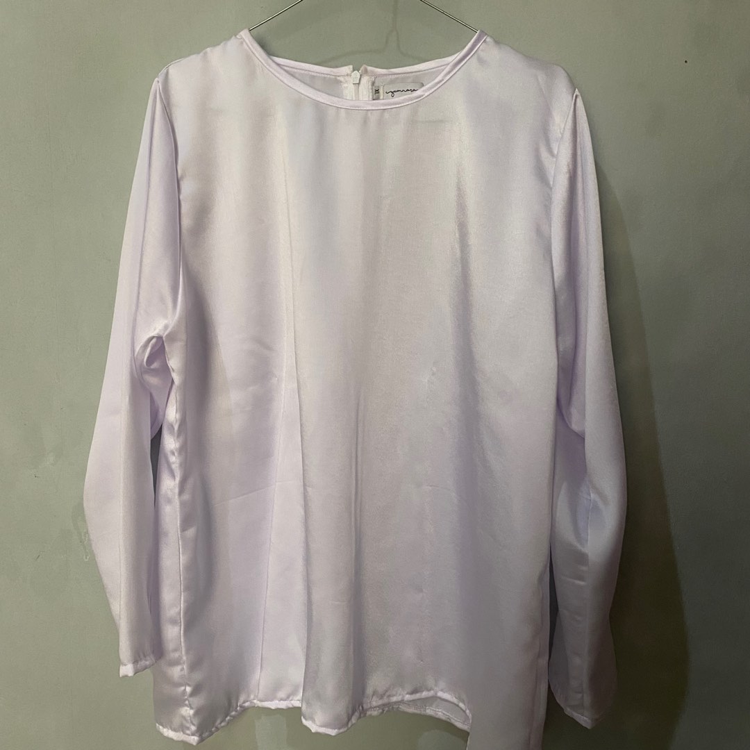 Mangset dalaman baju kebaya, Fesyen Wanita, Pakaian Wanita, Atasan di ...