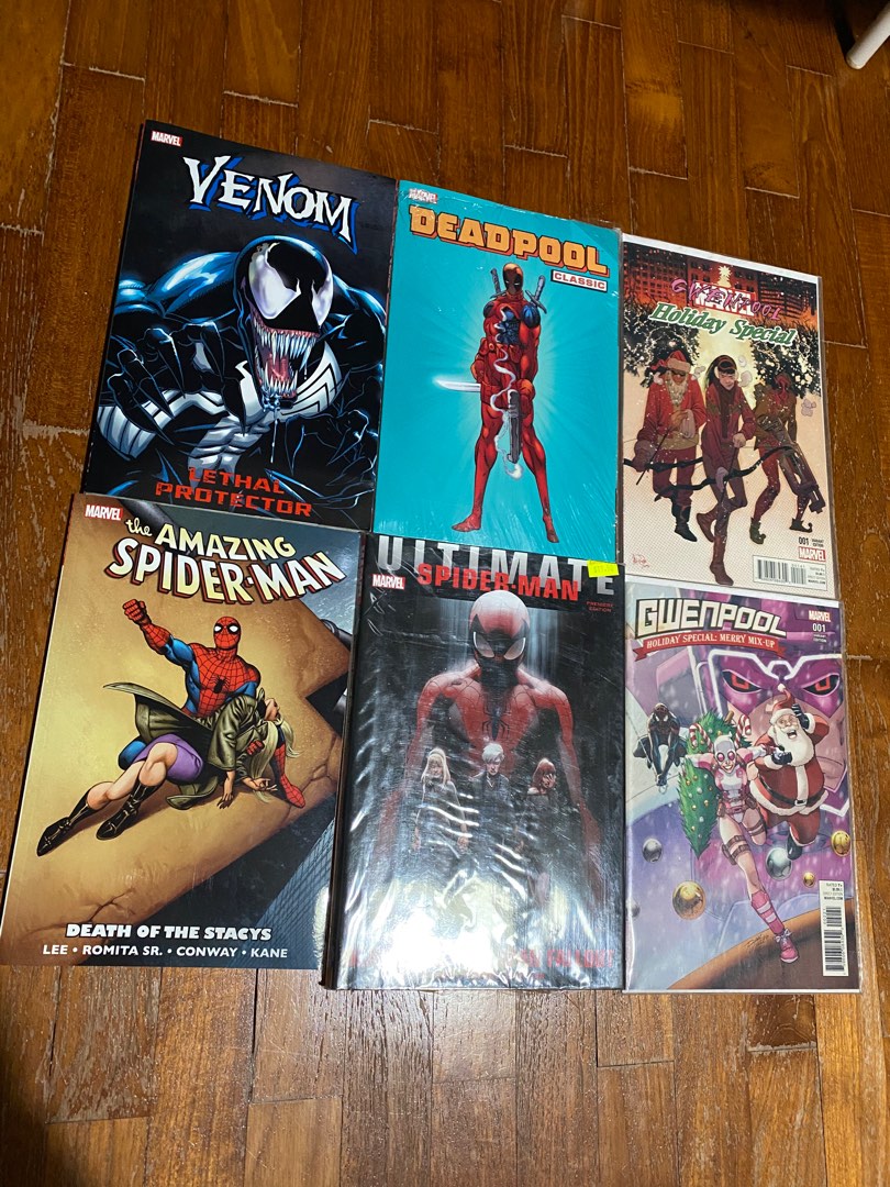 Marvel comics spiderman gwenpool deadpool venom tpb (not Star Wars ...