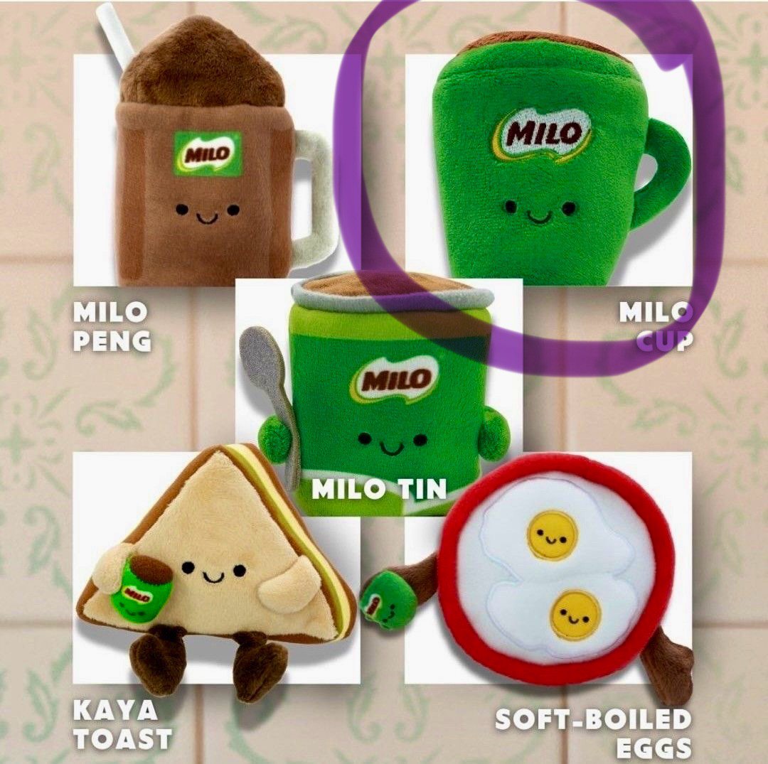 Milo Plush Milo Cup, Hobbies & Toys, Toys & Games on Carousell