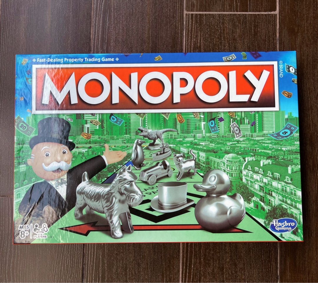 Monopoly Classic (Standard Edition), Hobbies & Toys, Toys & Games on ...