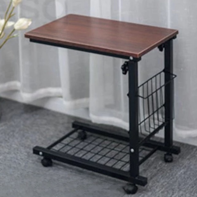 Movable Laptop Table | Adjustable Laptop Desk | Bedside Study Table ...