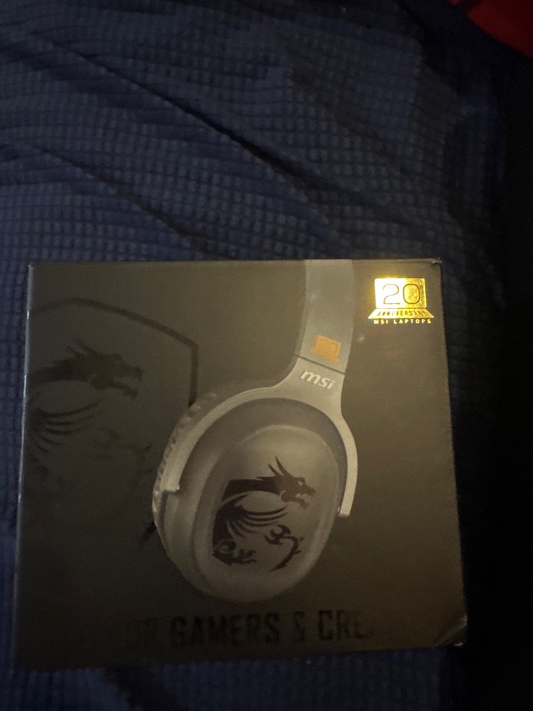 MSI gaming headphone new, Audio, Headphones & Headsets on Carousell