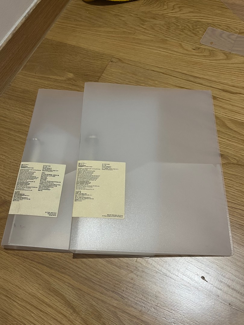muji file A4, Hobbies & Toys, Stationery & Craft, Other Stationery ...