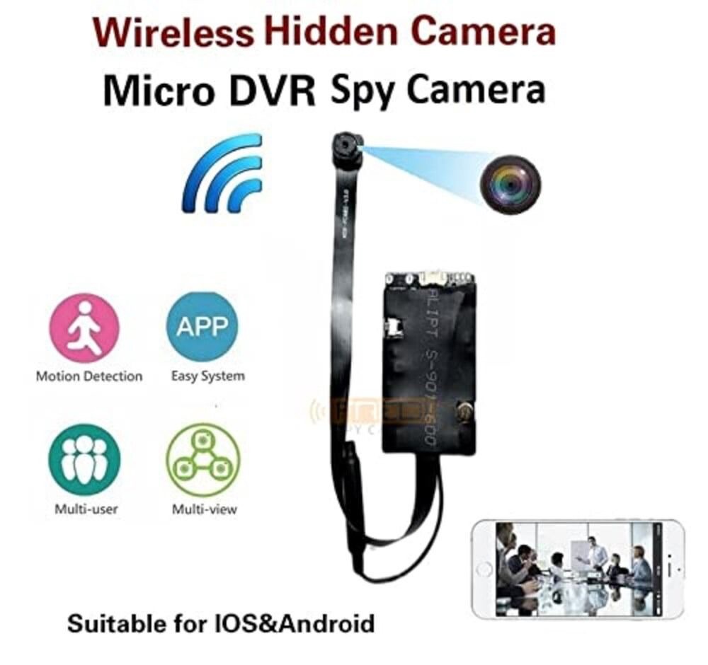 (NEGO) Wireless Spy Camera / 2 MP / Small Hidden Camera / 1080p ...
