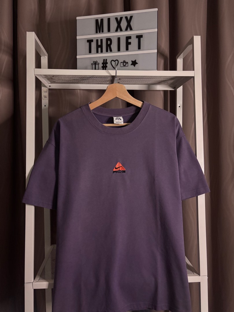 NIKE ACG CENTER, Men's Fashion, Tops & Sets, Tshirts & Polo Shirts on ...