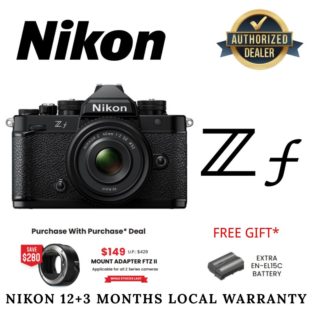NIKON ZF BODY / NIKON ZF 40MM KIT / NIKON ZF 24-70 KIT / NIKON ZF ...