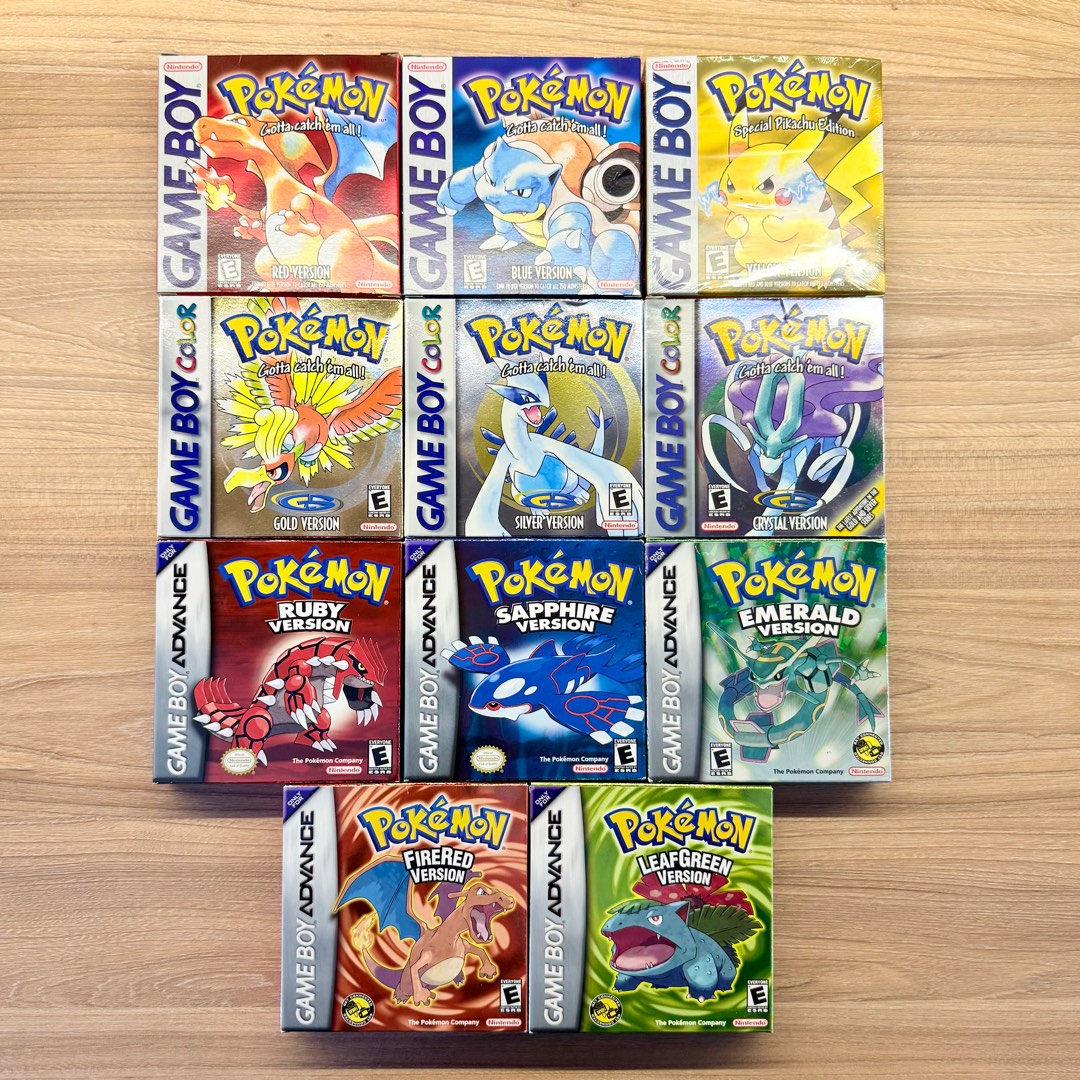 Nintendo Gameboy Pokemon Games, Video Gaming, Video Games, Nintendo on ...
