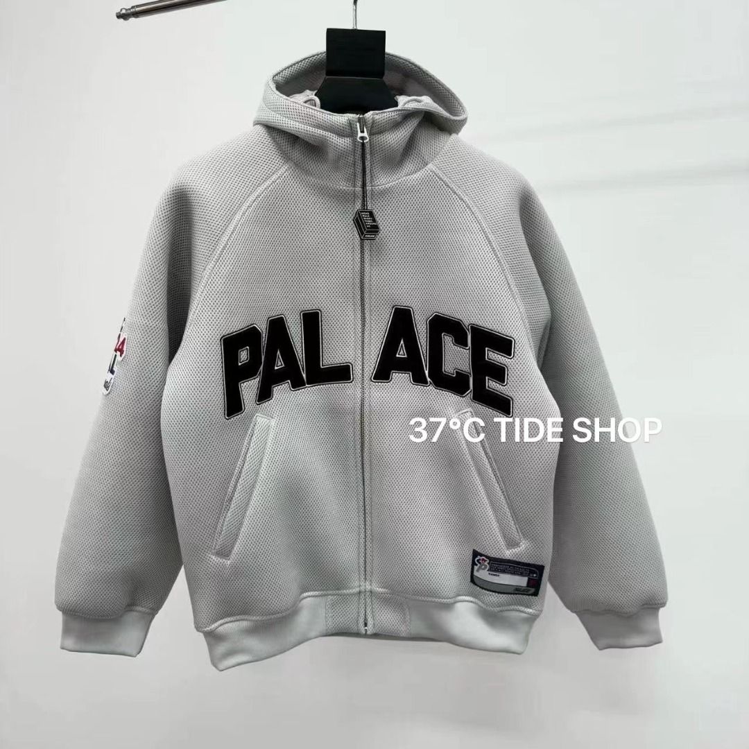 Palace SS24 Mesher Jacket in Arctic Grey, Men's Fashion, Coats, Jackets ...
