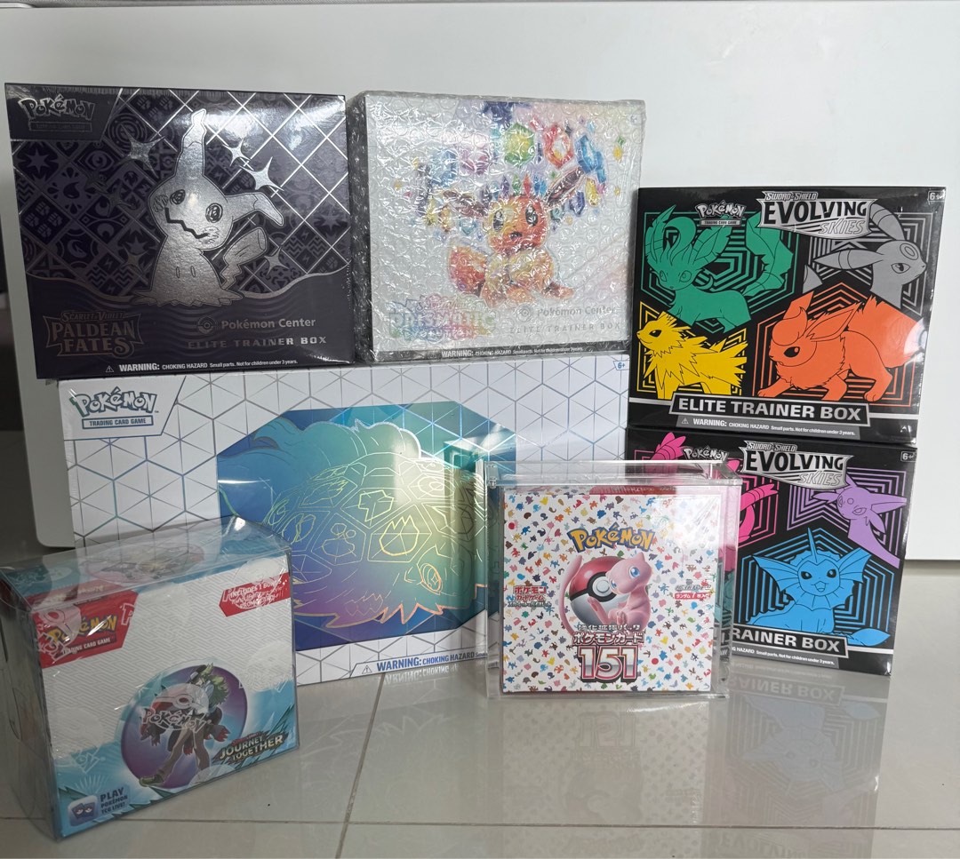 Pokemon TCG ETB BB UPC, Hobbies & Toys, Toys & Games on Carousell
