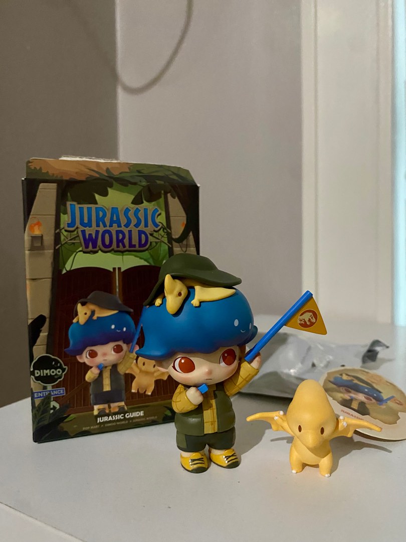 POP MART Dimoo: Jurassic World - Jurassic Guide, Hobbies & Toys, Toys ...