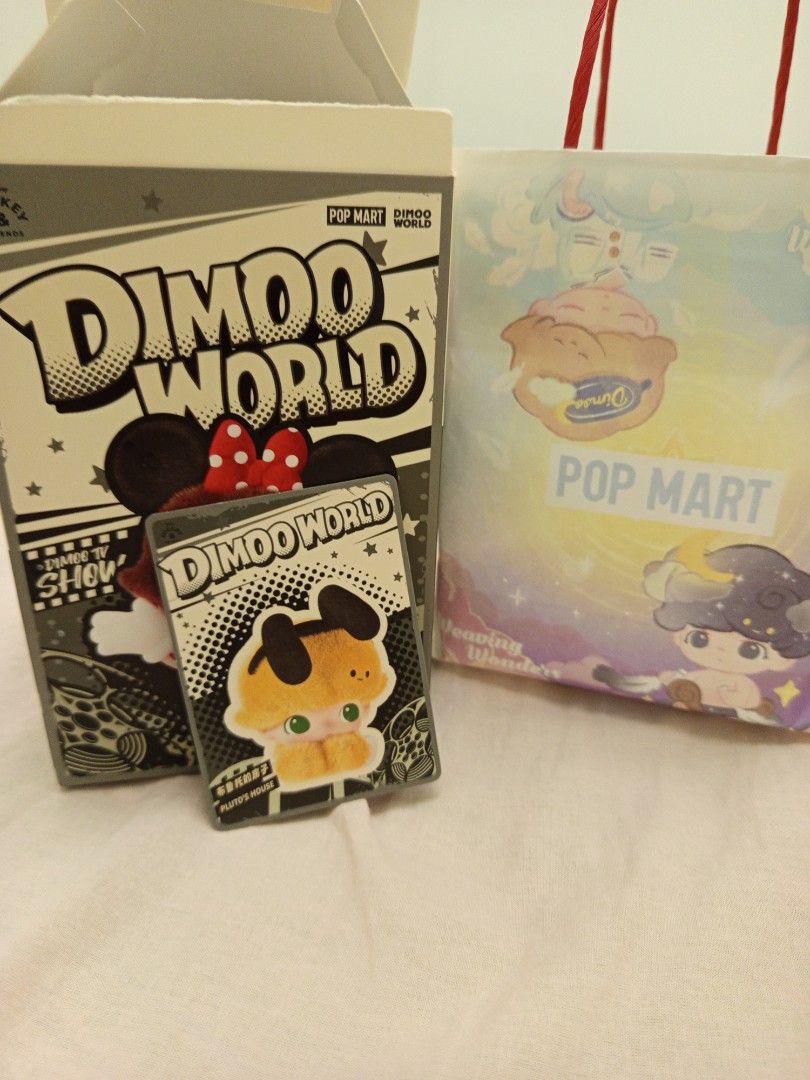 Popmart Dimoo world Disney series, Hobbies & Toys, Toys & Games on ...