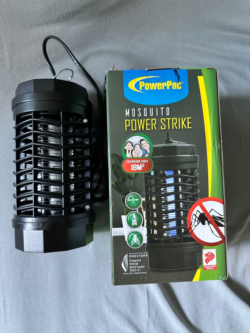 PowerPac Mosquito Power Strike Killer Lamp Electric Zap, Furniture ...