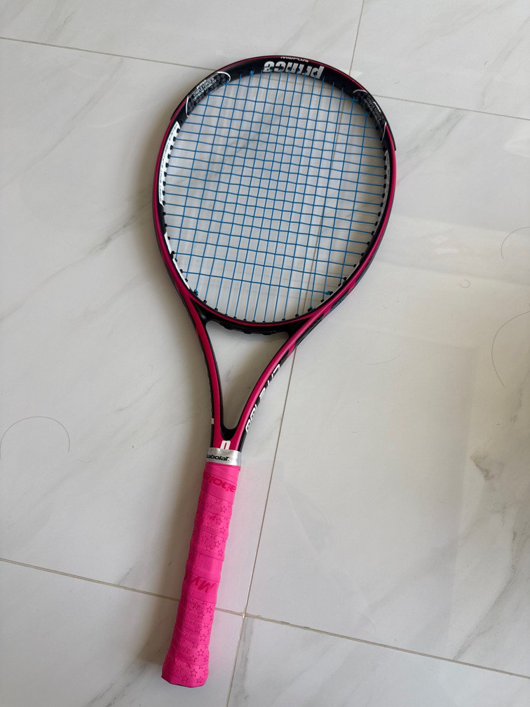 Prince Tennis Racquet, Sports Equipment, Sports & Games, Racket & Ball ...