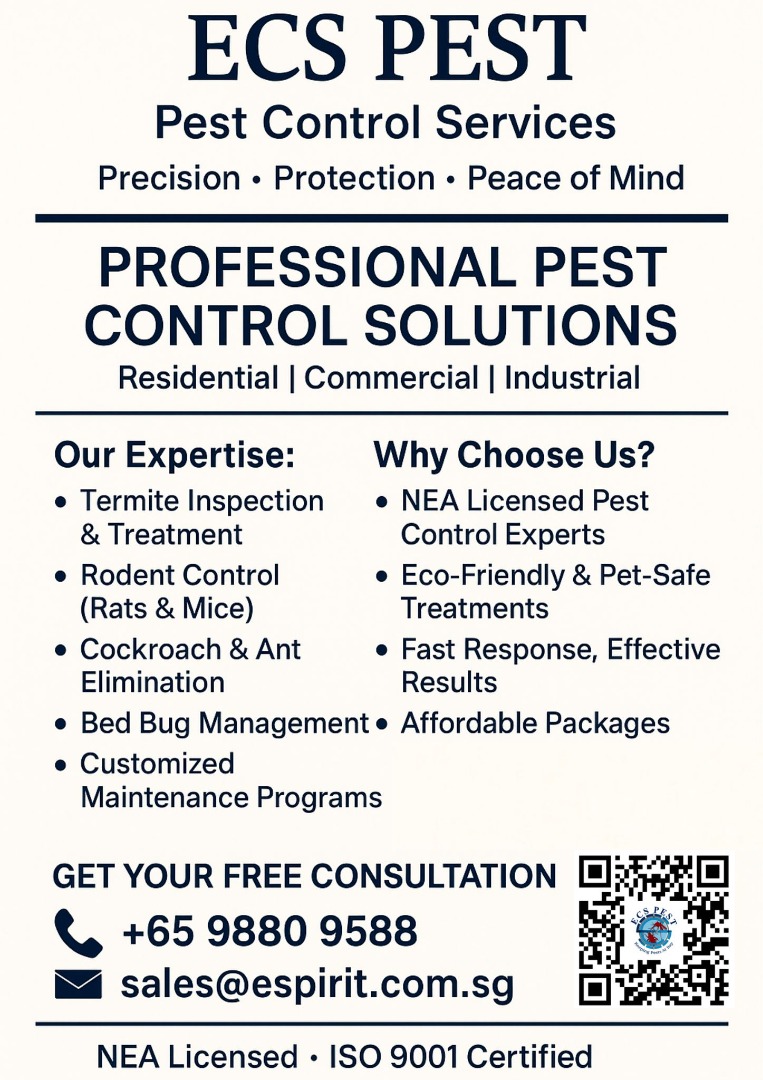 Professional Pest Control Services in Singapore – NEA Certified ...