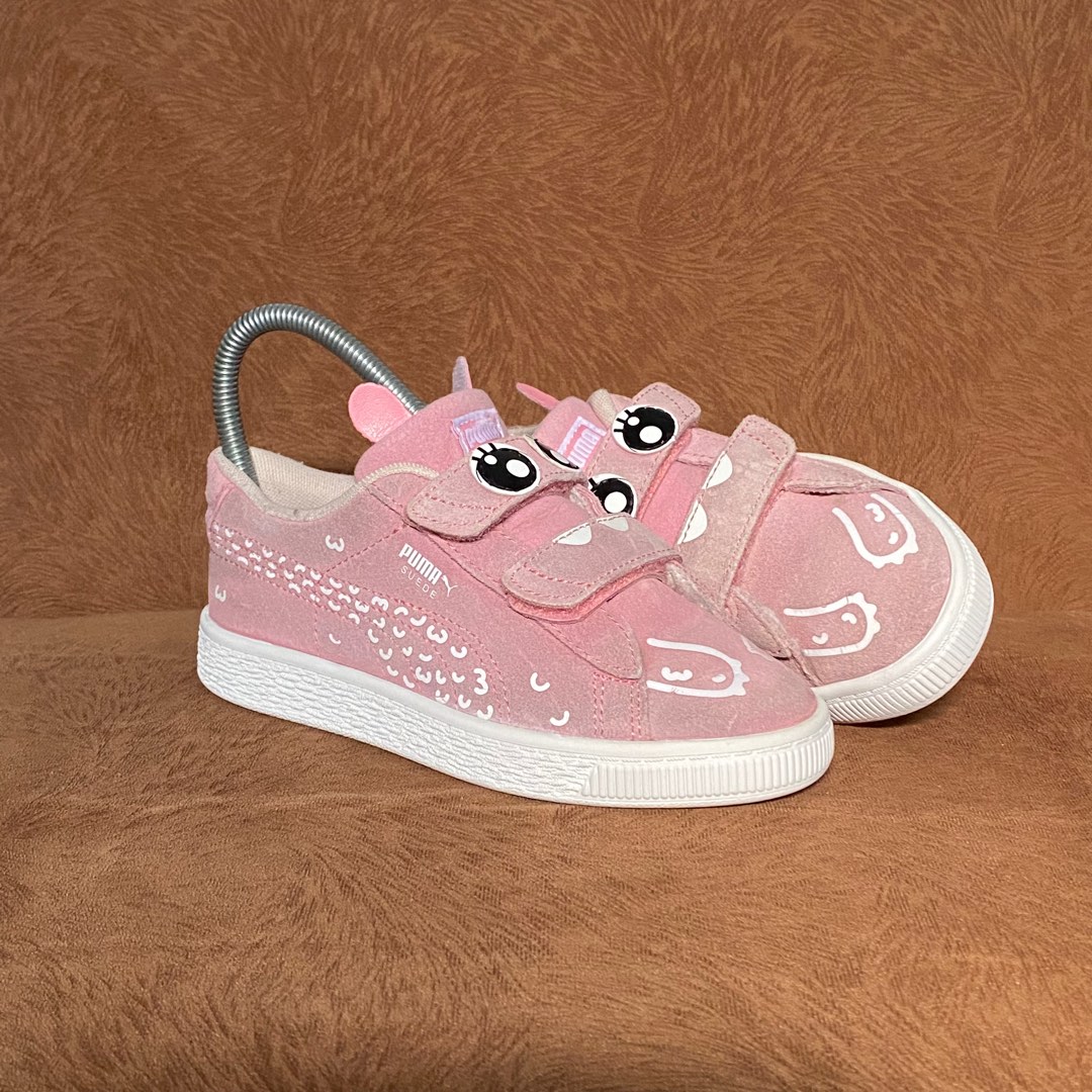 Puma Kids Monster Family Peony Sneakers / Puma suede kids / sepatu ...