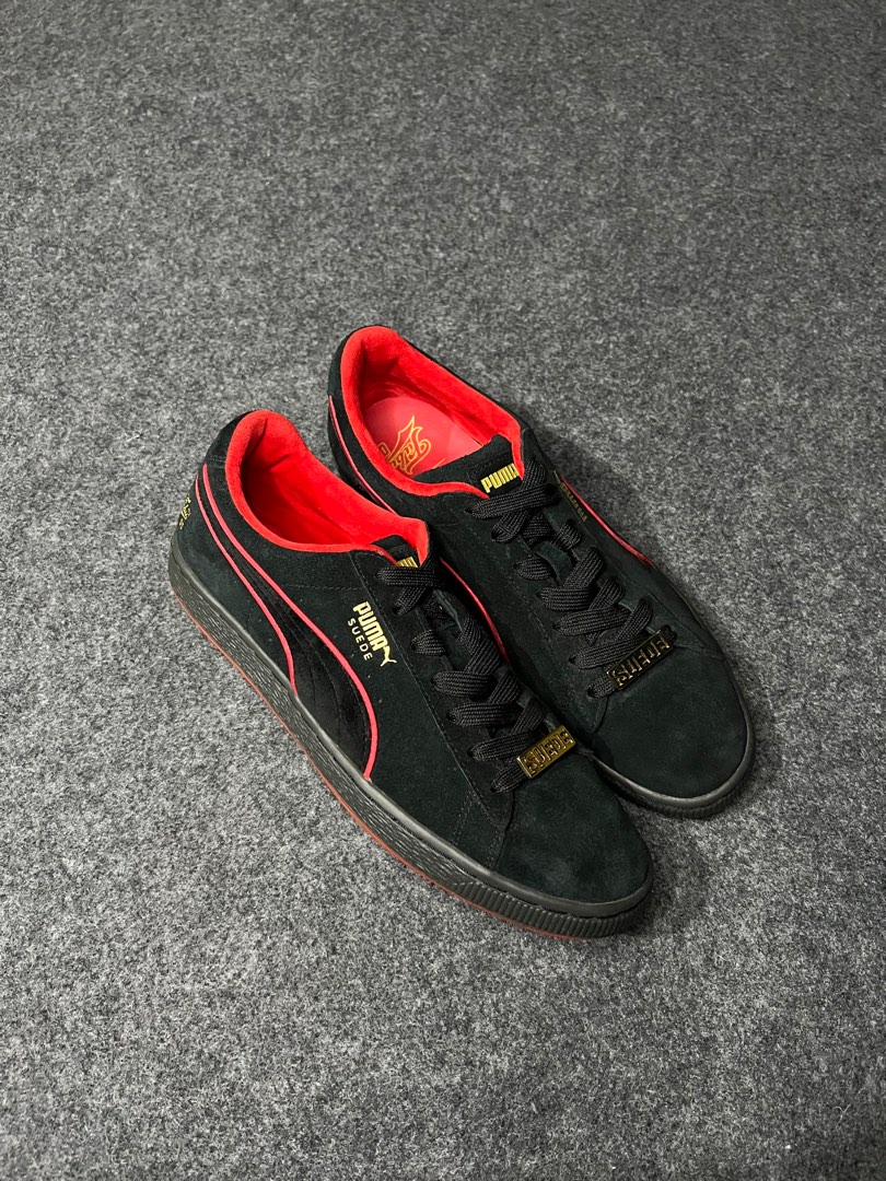 PUMA SUEDE X FUBU, Fesyen Pria, Sepatu , Sneakers di Carousell