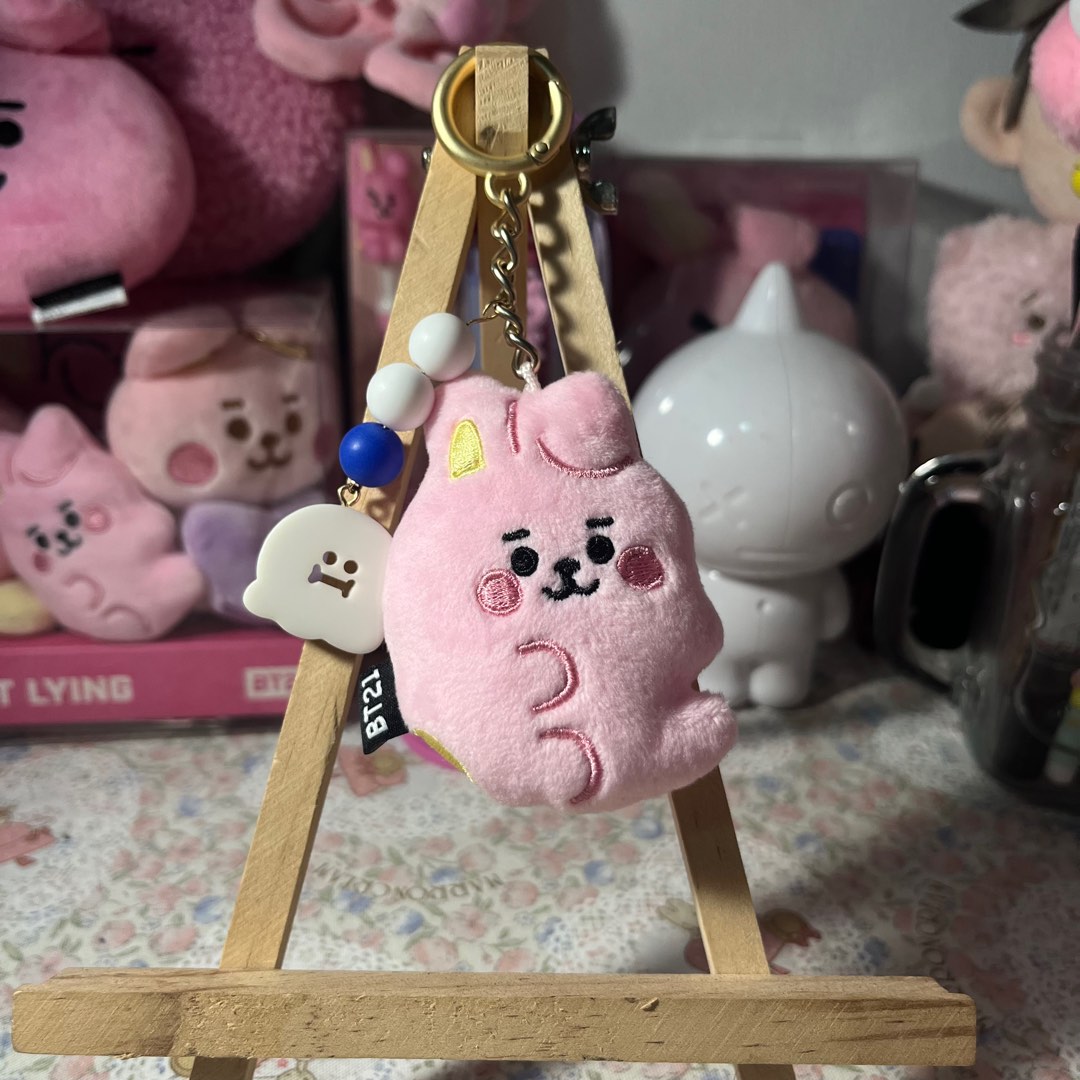 Rare bt21 cooky candy mini plush charm, Hobbies & Toys, Memorabilia ...