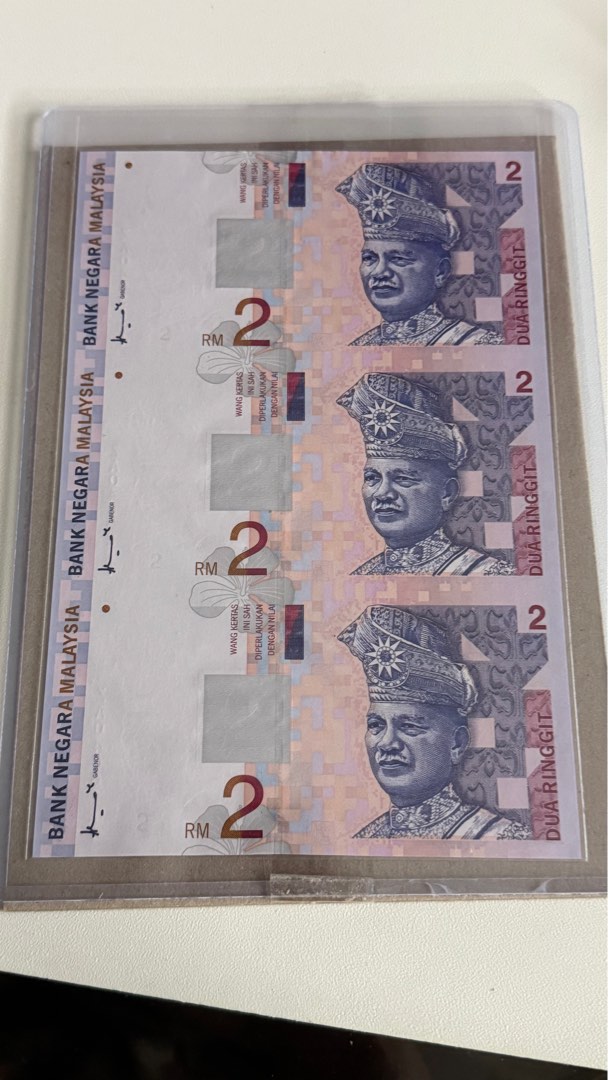 RM2 uncut ZA Ahmad Don sign, Hobbies & Toys, Collectibles & Memorabilia ...