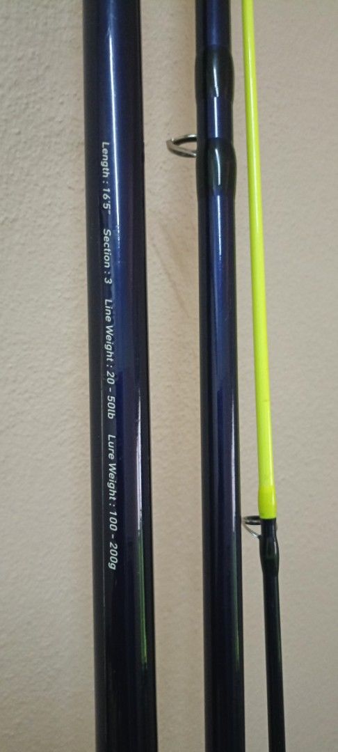 Rod Pantai 16.5Kaki Seahawk, Sports Equipment, Fishing on Carousell