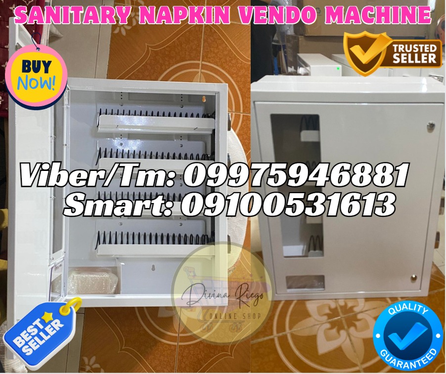 SANITARY TISSUE & NAPKIN VENDING MACHINE BRAND NEW, Commercial ...