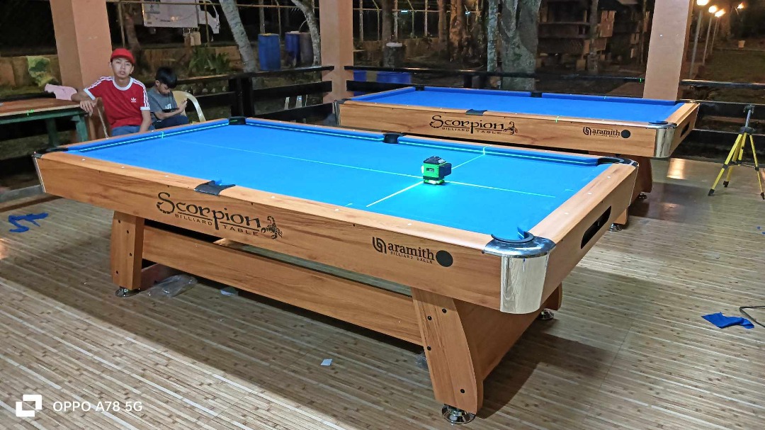 SCORPION BROWN BILLIARD TABLE, Sports Equipment, Sports & Games ...