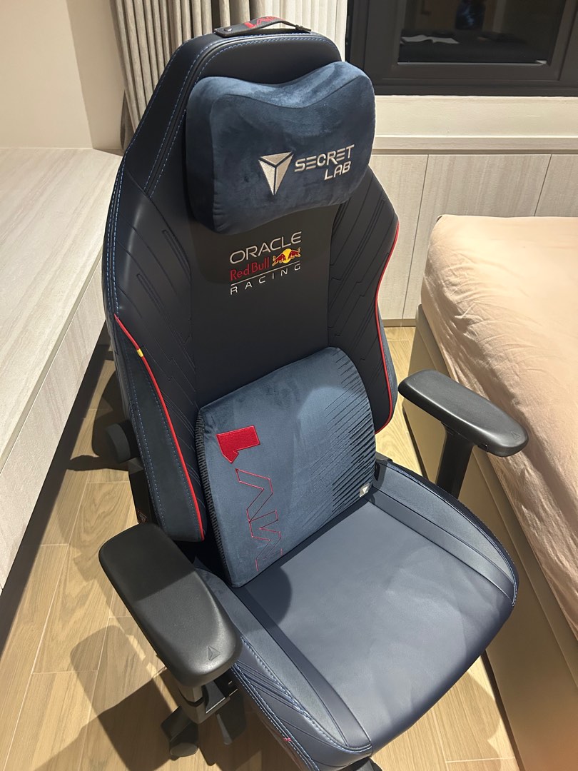 Secret Lab Red Bull Gaming Chair, Furniture & Home Living, Furniture ...