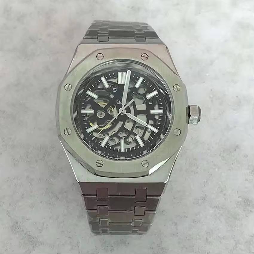 Seiko Mod Ap Royal oak Skeleton, Men's Fashion, Watches & Accessories ...