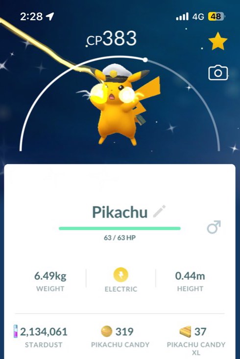 SHINY PILOT HAT PIKACHU POKEMON GO GRAND SALE , Video Gaming, Gaming ...
