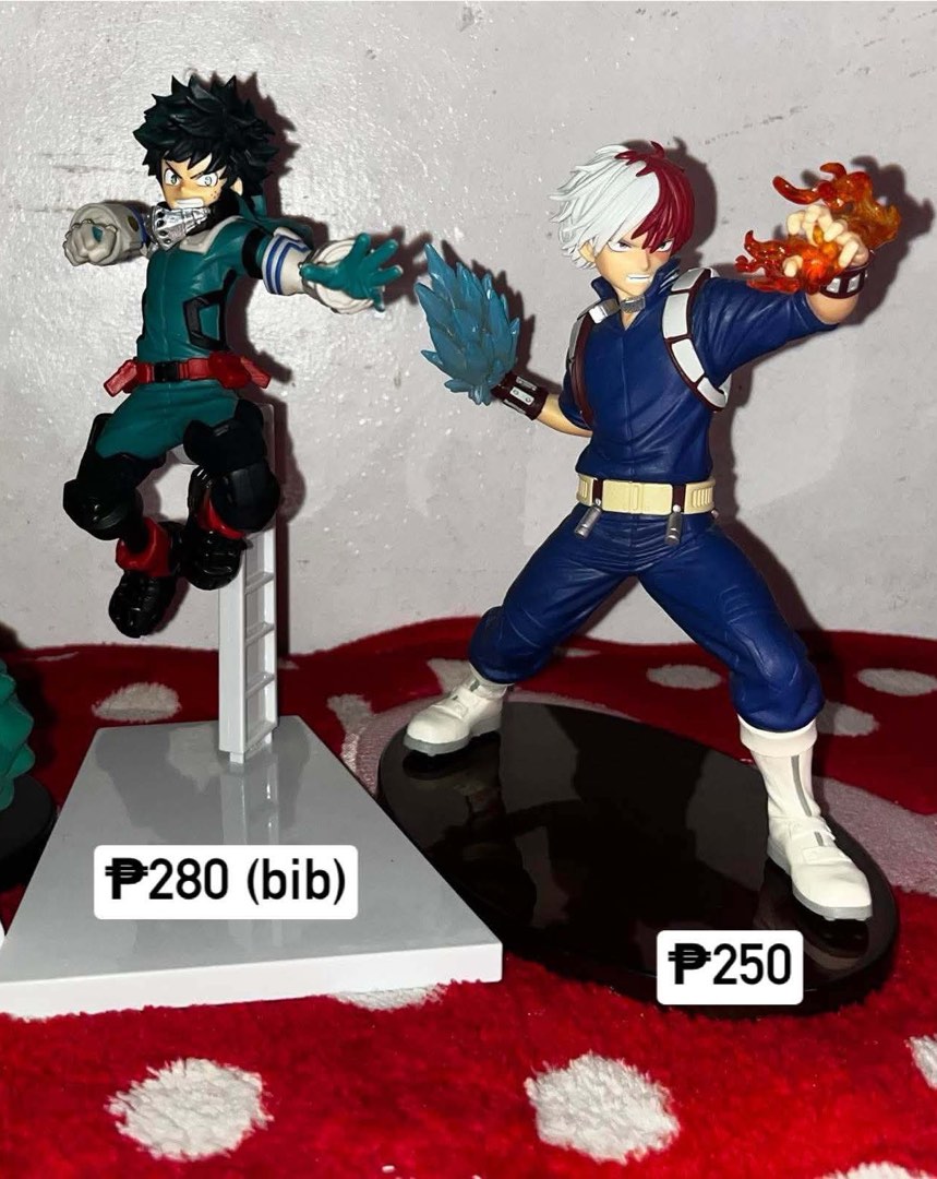 Shoto & Deku MHA Action Figures, Hobbies & Toys, Toys & Games on Carousell