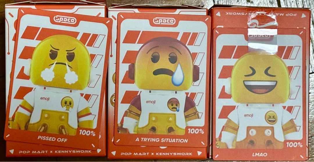 Space Molly emoji, Hobbies & Toys, Toys & Games on Carousell