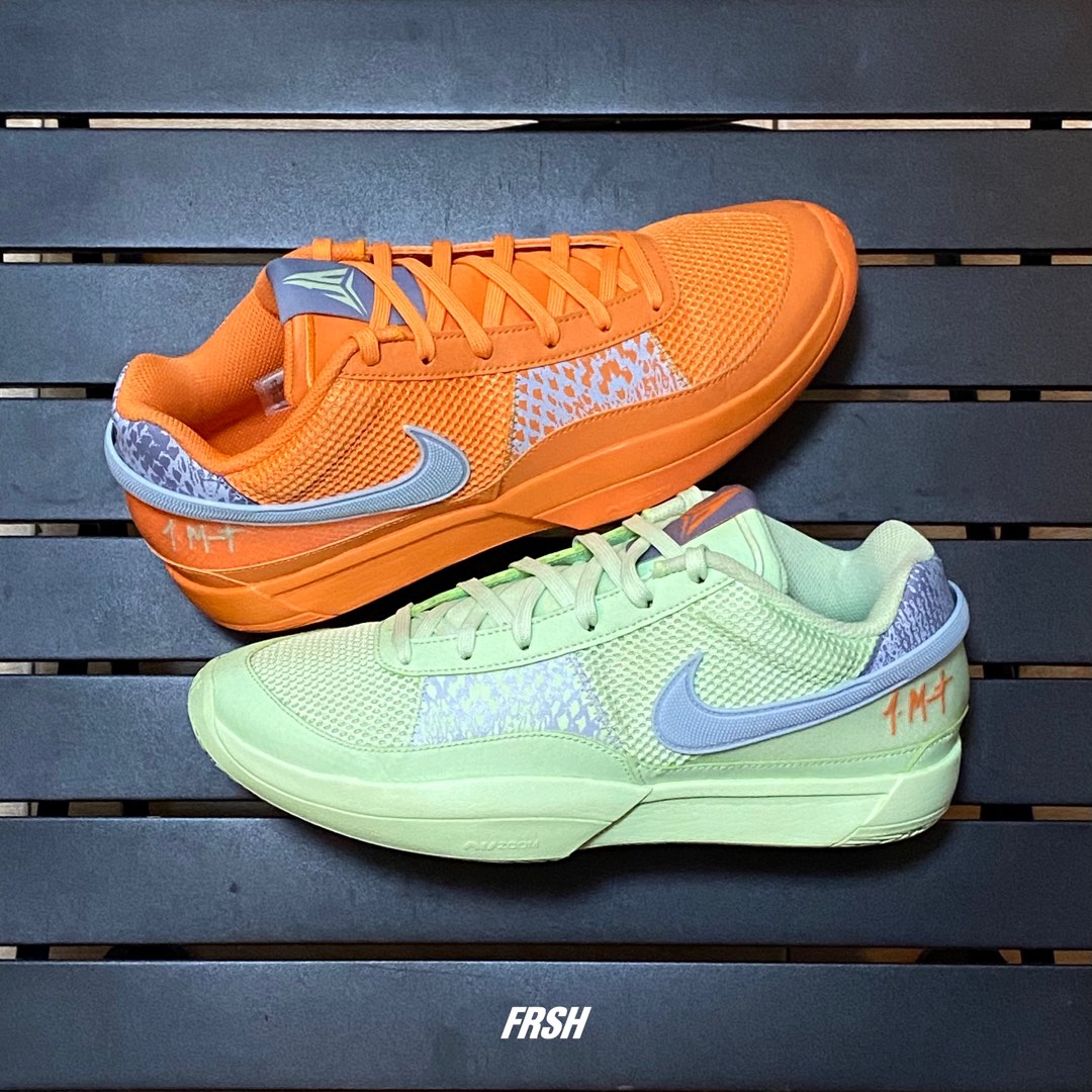 Used Nike Ja Morant 1 Mismatched Size 11, Men's Fashion, Footwear ...