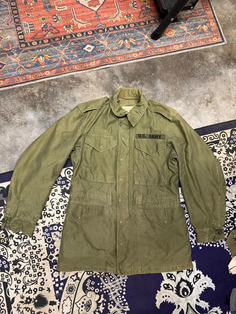 VINTAGE ARMY M-51 JACKET, Men's Fashion, Coats, Jackets and Outerwear ...