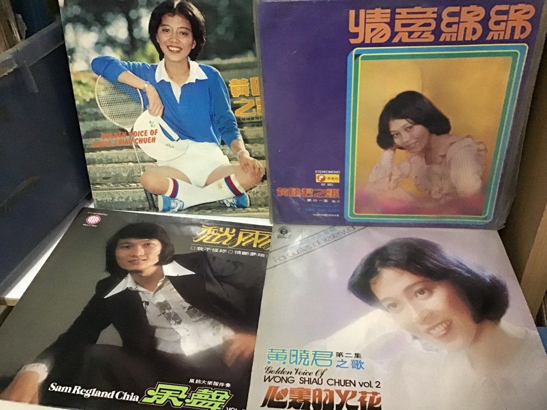 VINTAGE CHINESE LP Pop Oldies Sentimental OOP VINYL RECORD Anubis ...