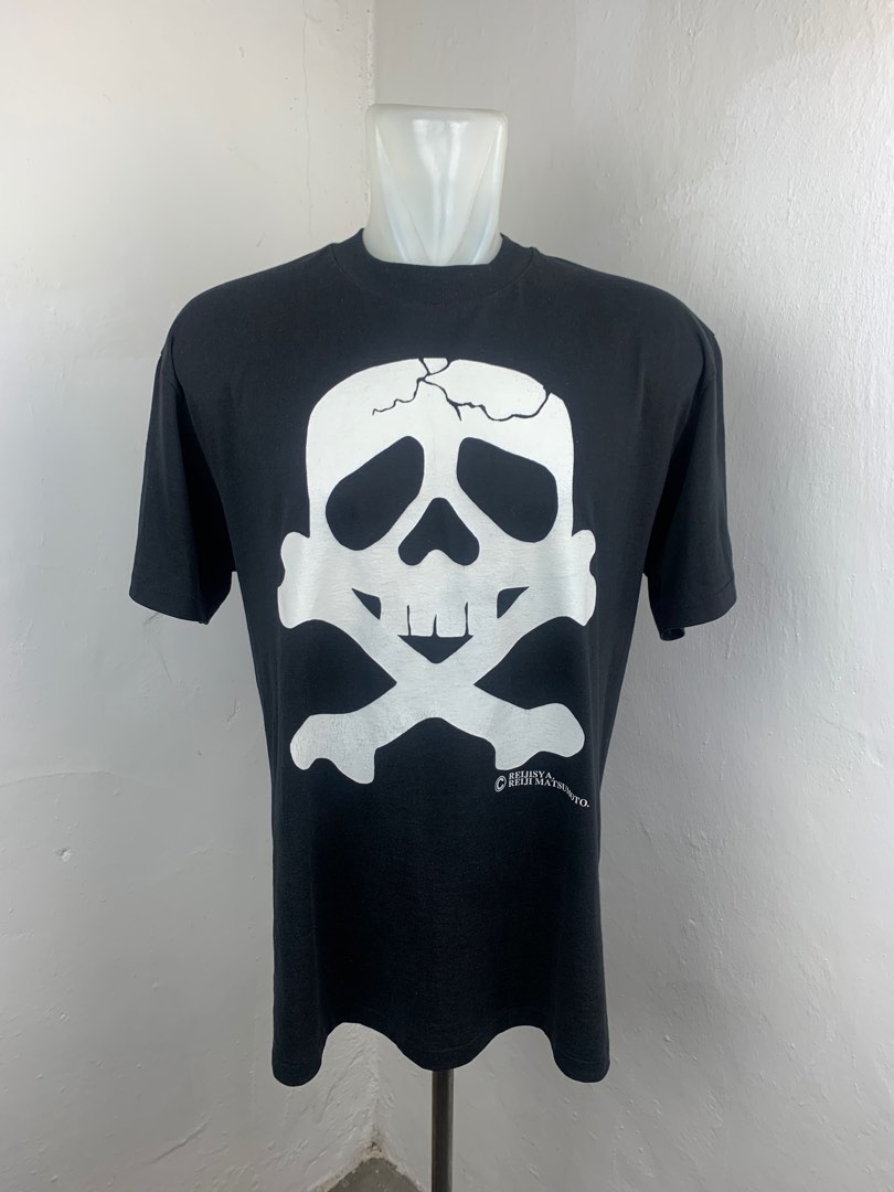 Vintage Rare 90s Skull And Crossbone / Space Pirates Captain Harlock ...