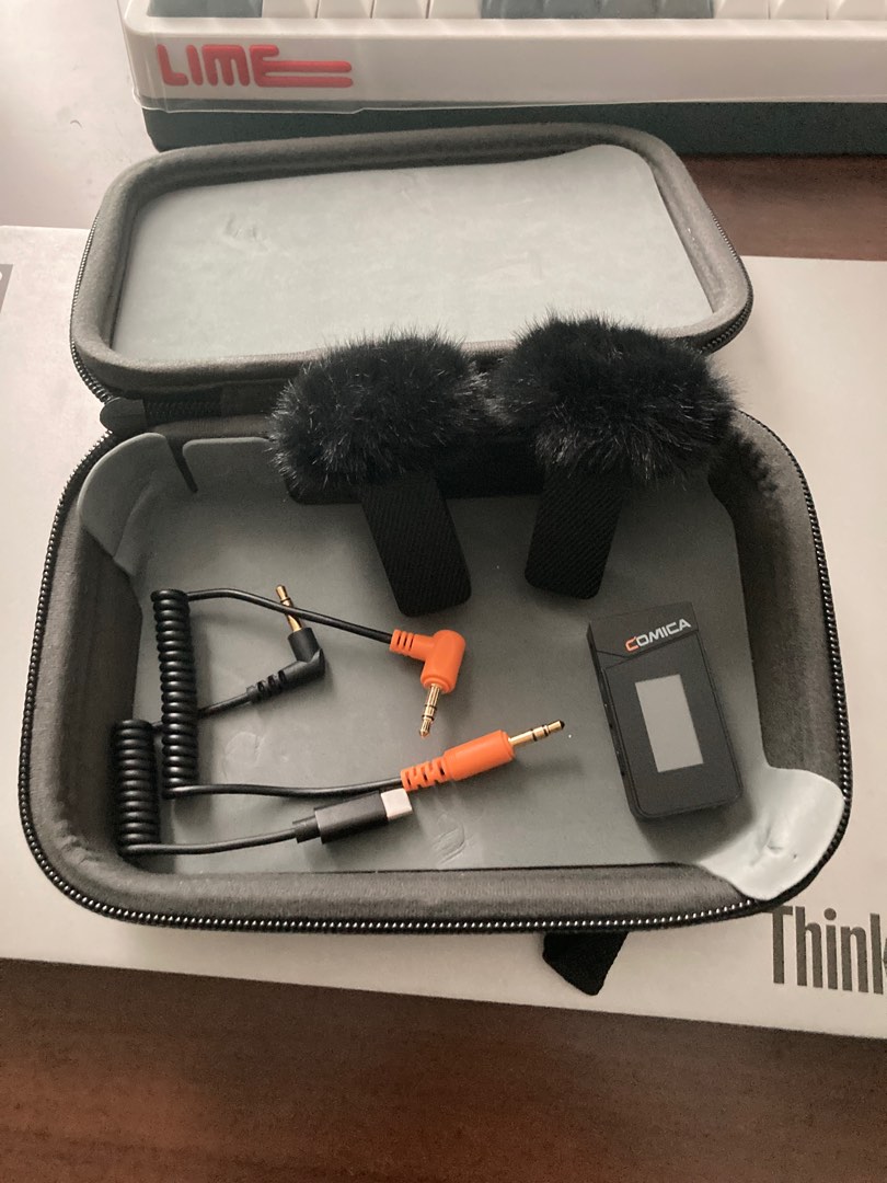 Wireless Mic (2 Mics + Receiver), Audio, Microphones on Carousell