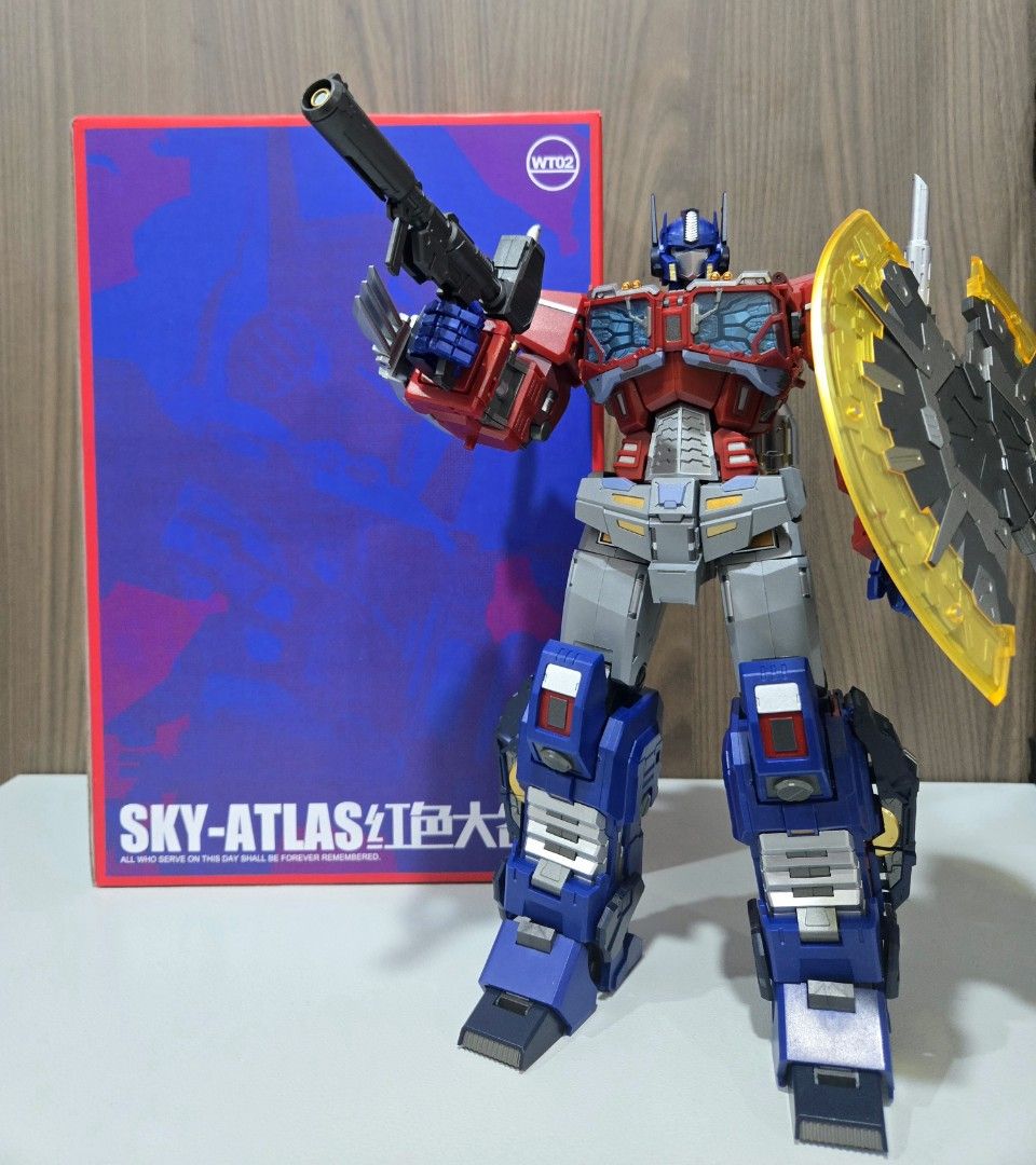 Wonderful-Trans WT02 Sky Atlas Optimus Prime IDW Version (Transformers ...